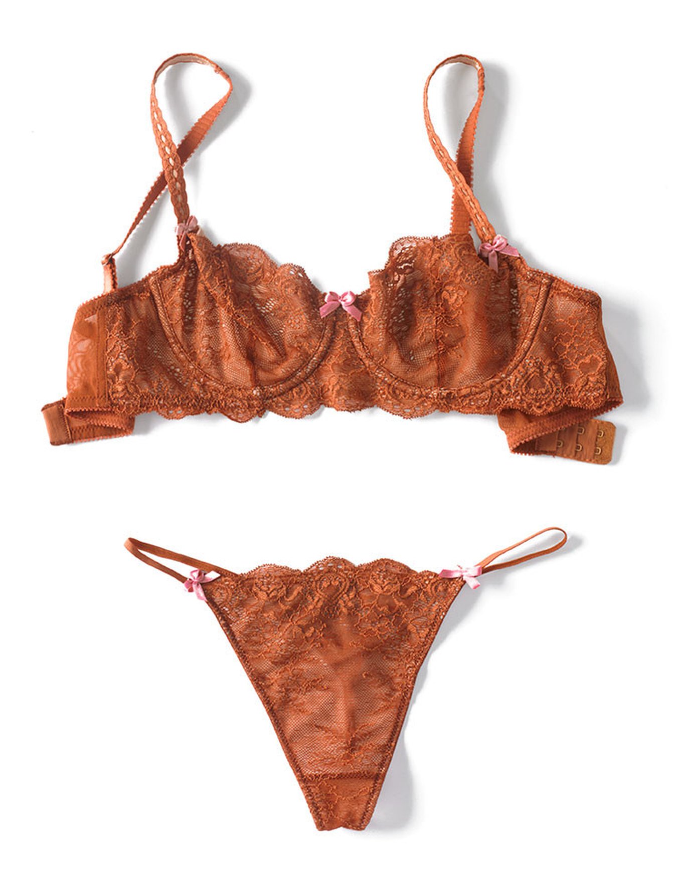 Dylana Dark Brown Unlined balconette, 30DDD | Adore Me
