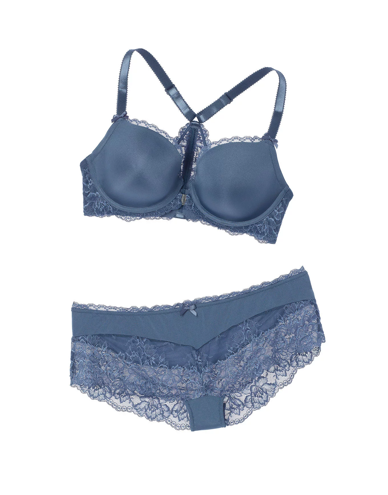 Leia Dark Blue Contour Bra Contour Plunge, 30DD-46DDD | Adore Me