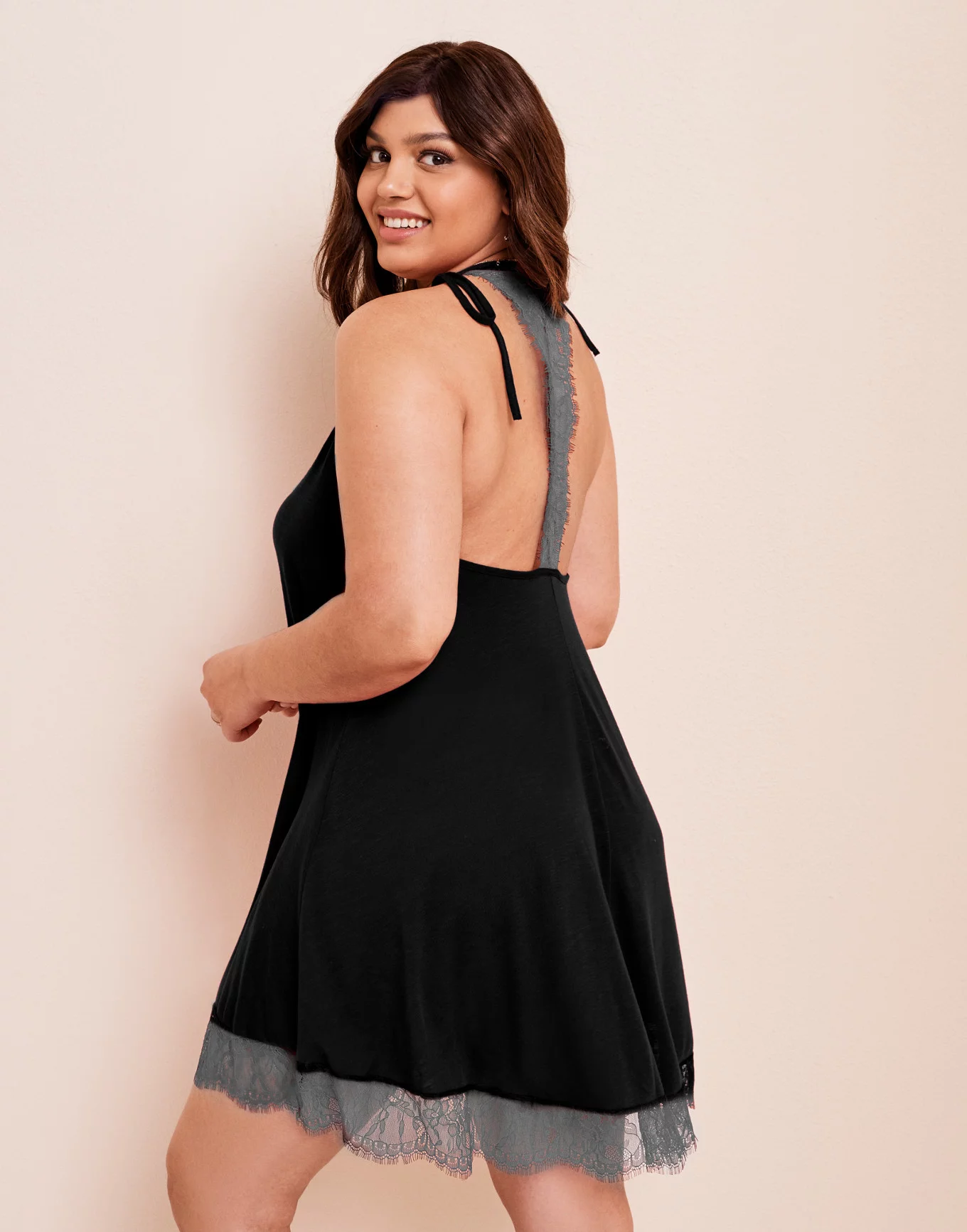 Sylvee Black Slip, XS-4X | Adore Me