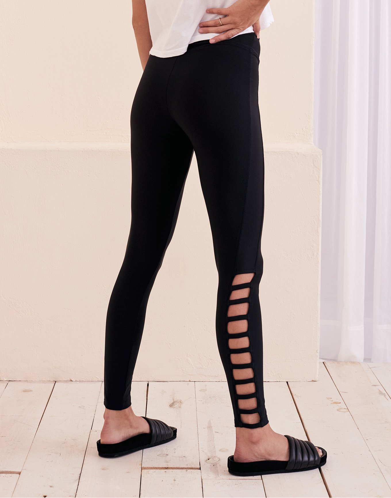 Aadya Black Legging, S-XL | Adore Me
