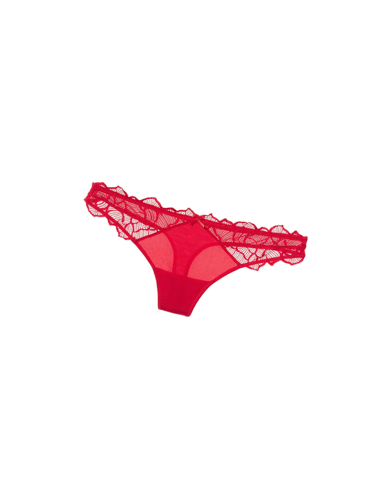 Ranay Dark Red Thong Panty, XS-XL | Adore Me