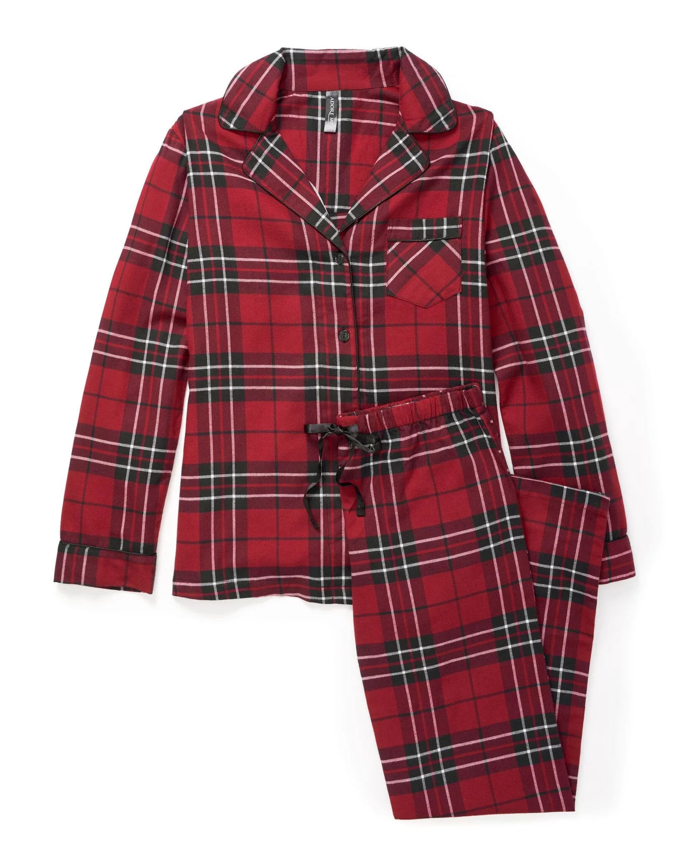 Maggie Plaid Red PJ Set, XS-4X | Adore Me