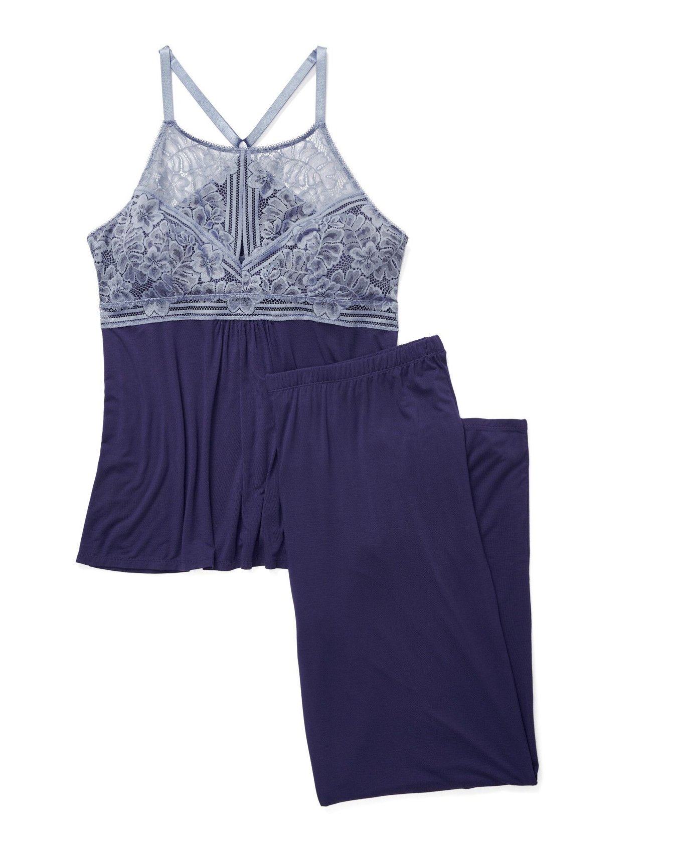 Palash Dark Blue PJ Set, XL-4X | Adore Me