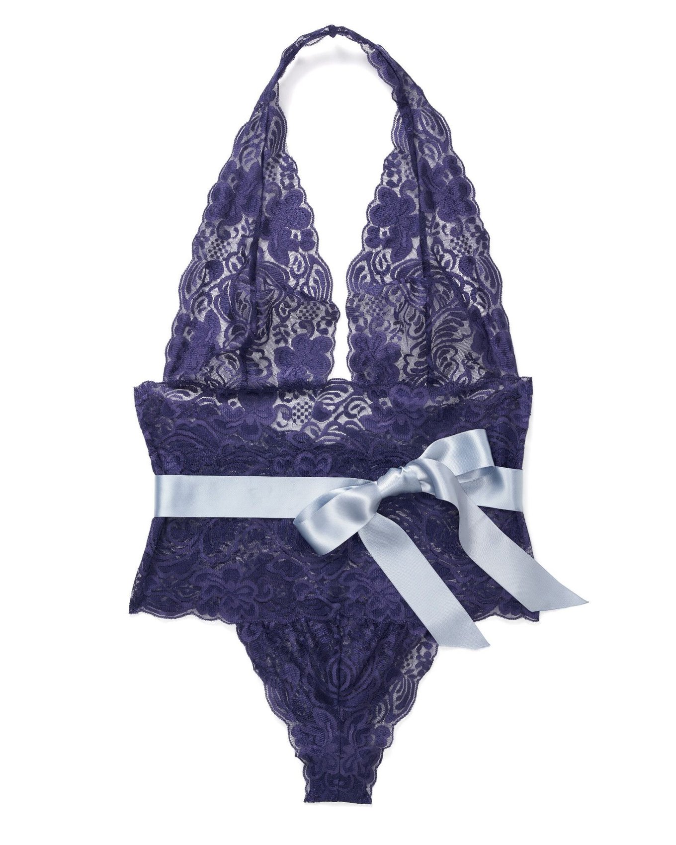Elizabetta Dark Blue Bodysuit, M-4X | Adore Me