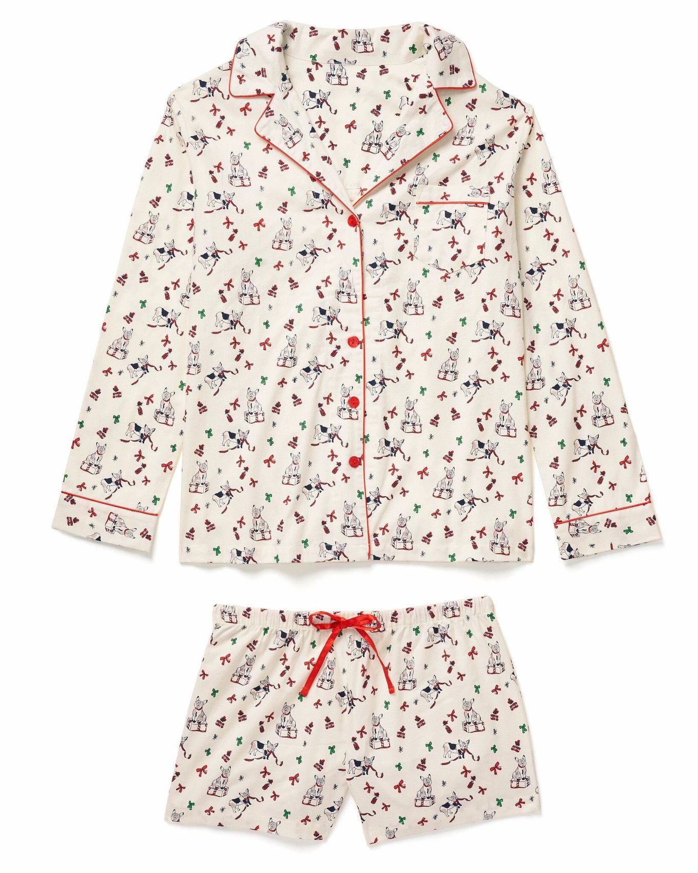 Maggie Convo White PJ Set, XS-4X | Adore Me