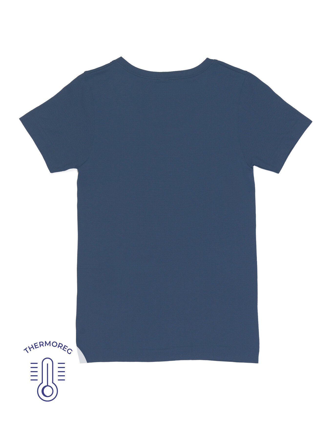 The Essential Tee Dark Blue Seamless Short Sleeve Tee, XS-XL | Adore Me