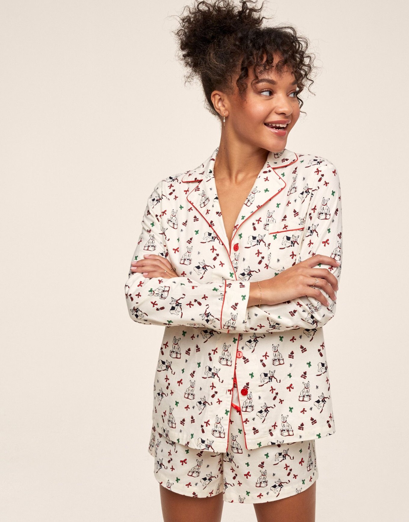 Maggie Convo White PJ Set, XS-4X | Adore Me