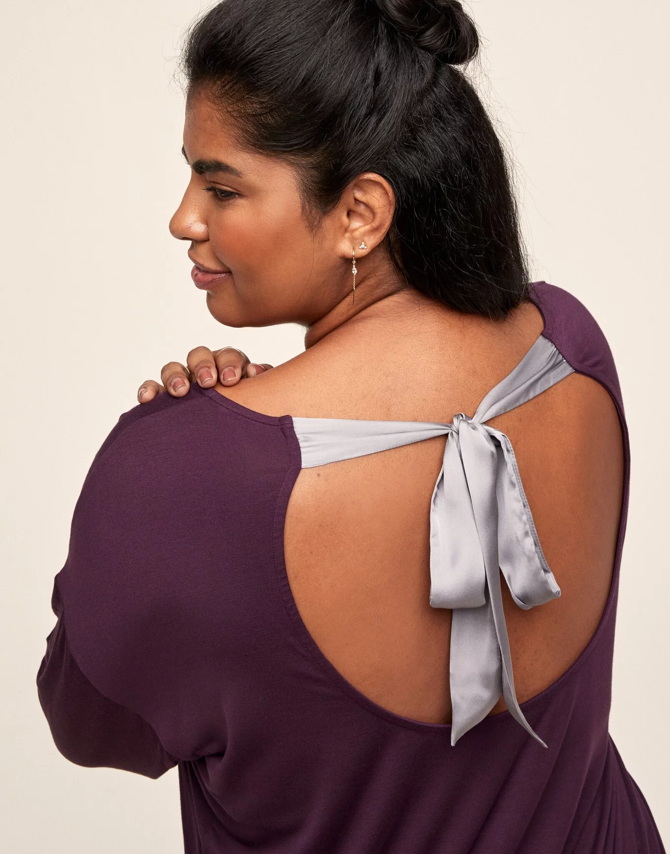 Plus Size Backless Tops