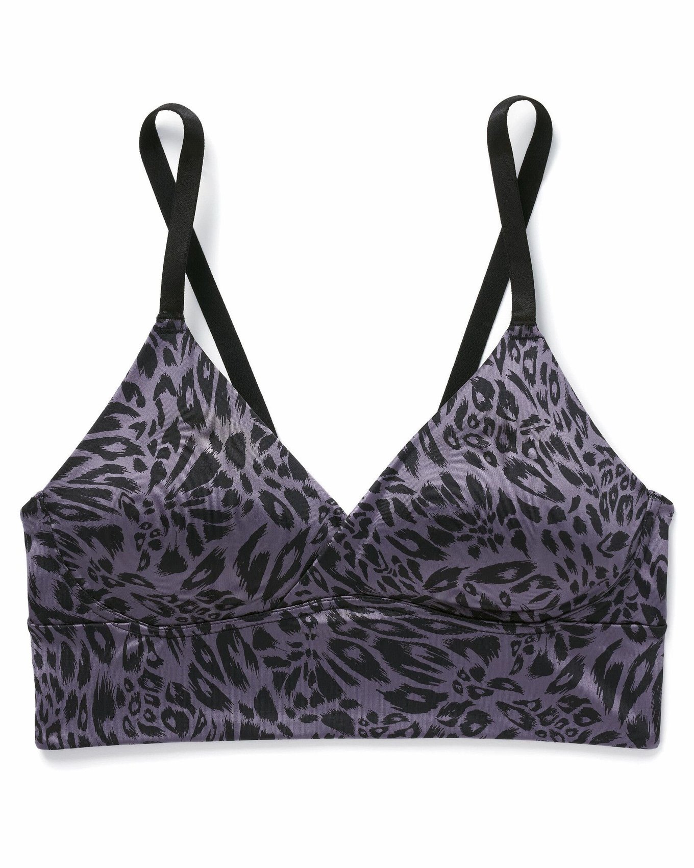Kali Animal Purple Sports Bra, XS-XL | Adore Me