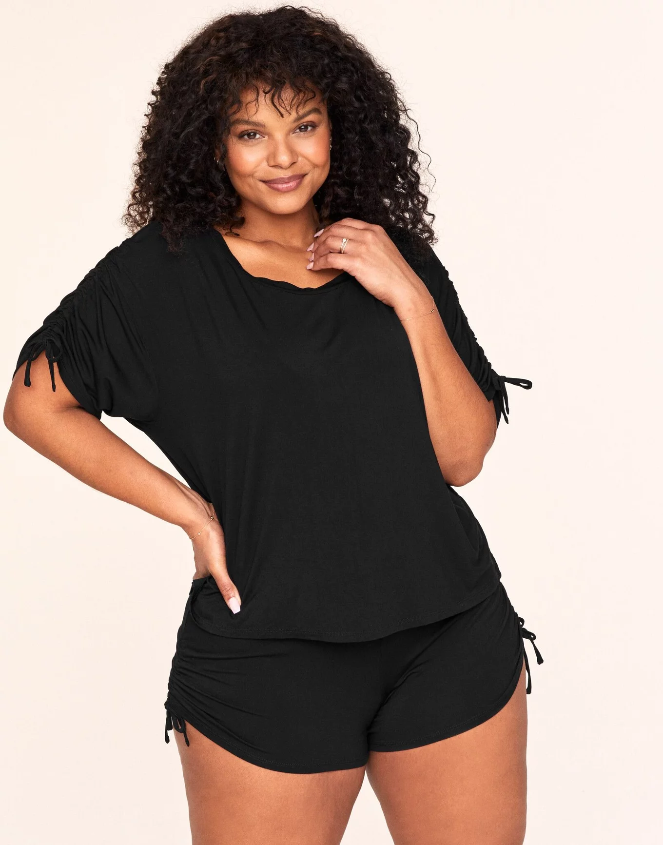 Laura Black PJ Set, XS-4X | Adore Me
