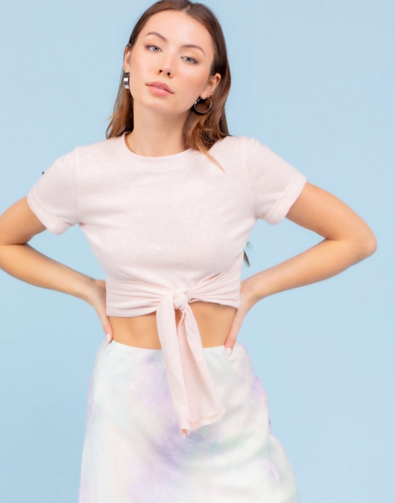 Elsie T-shirt Medium Pink, S-L | Adore Me