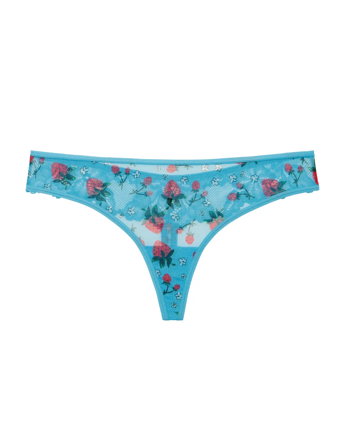 Nikki Thong Convo Blue Plus Thong Adore Me