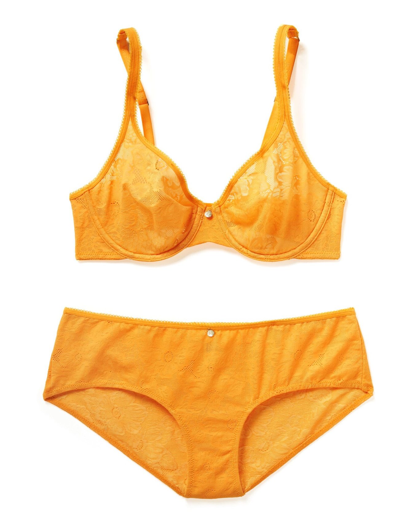 Celestine Medium Orange Unlined Bra Unlined Full Coverage, | Adore Me