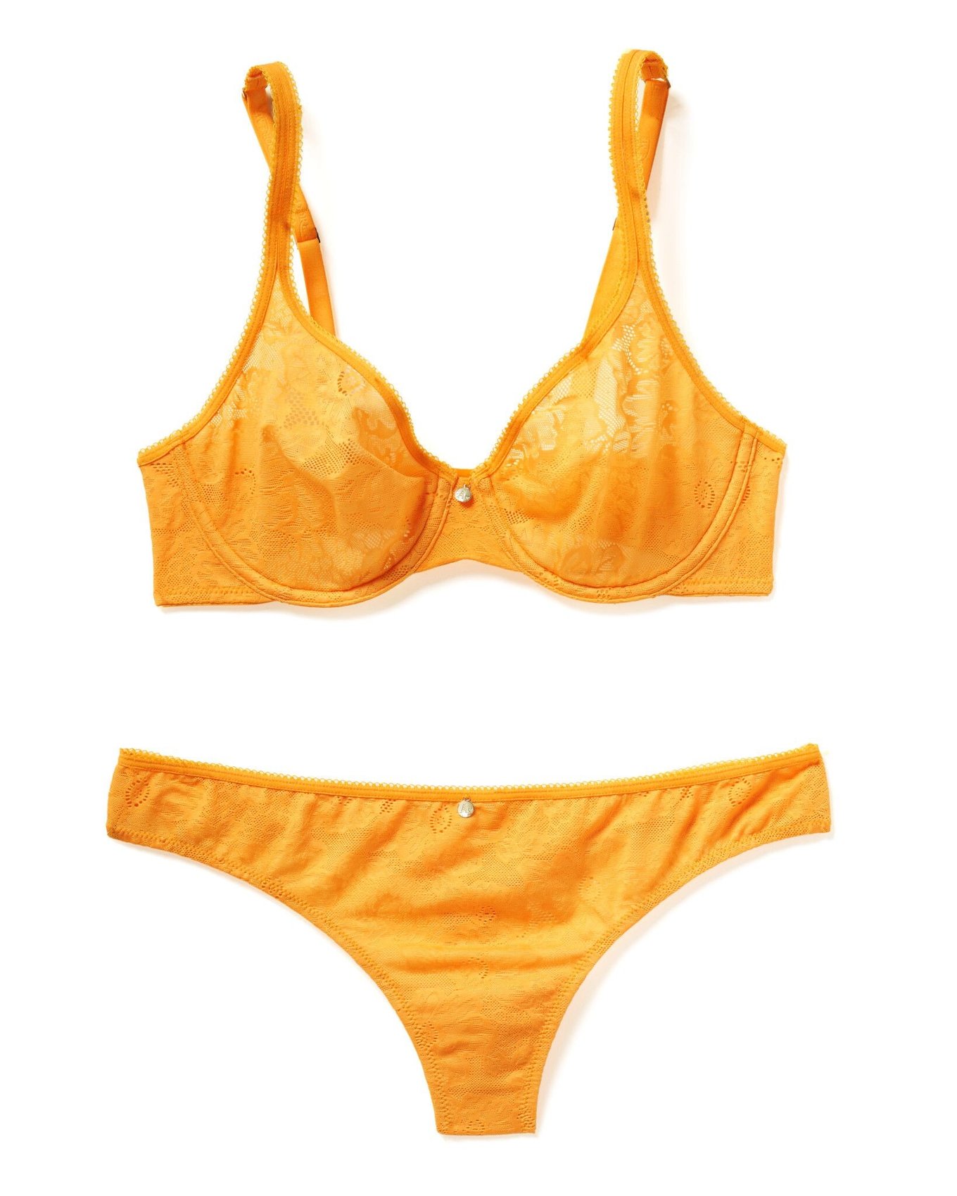 Celestine Medium Orange 2 Plus Unlined Full Coverage, 38H-46DD | Adore Me