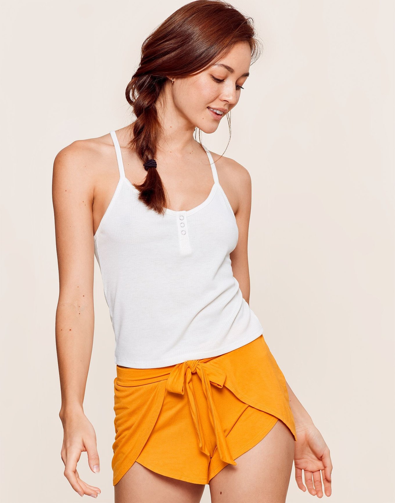 Paige White Cami and Short Set | Adore Me