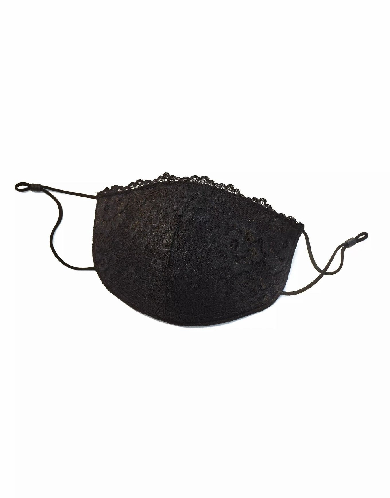 Fancy Mask Black Lace Face Mask, O/S | Adore Me