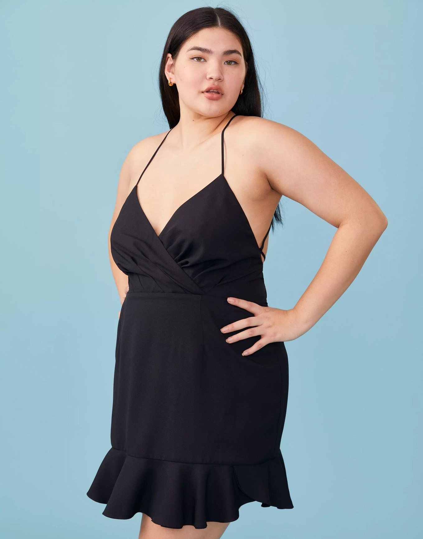 Amber Dress Plus Black, 1X-5X | Adore Me