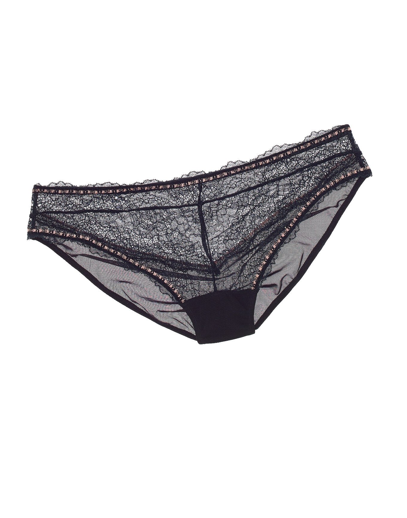 Tanzy Black Bikini Panty, M-4X | Adore Me