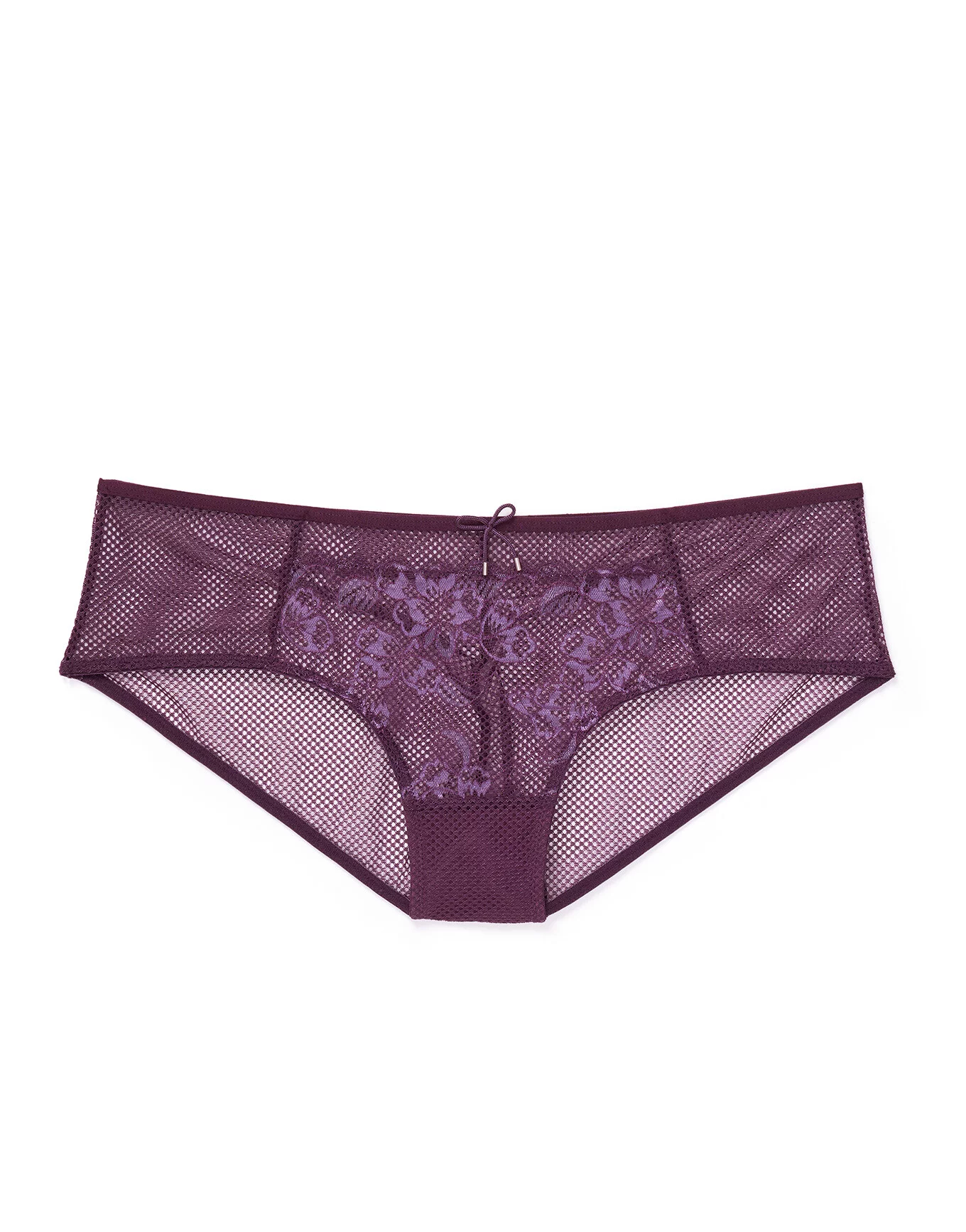 Robyn Dark Purple Hipster Panty, XS-4X | Adore Me