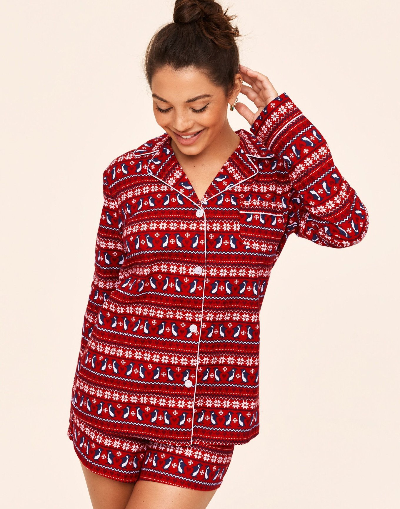 Maggie Novelty Red PJ Set, XS-4X | Adore Me