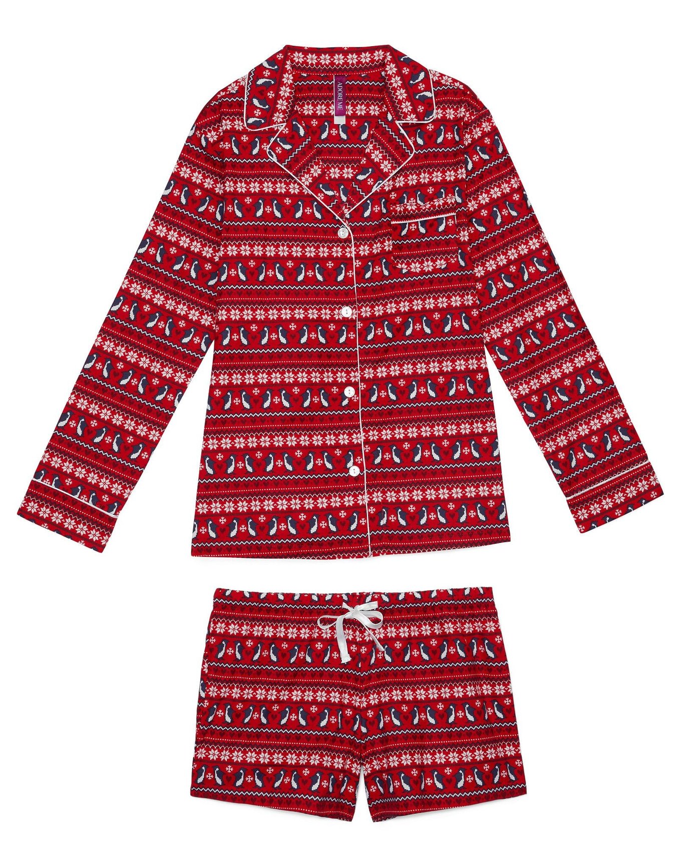 Maggie Novelty Red PJ Set | Adore Me