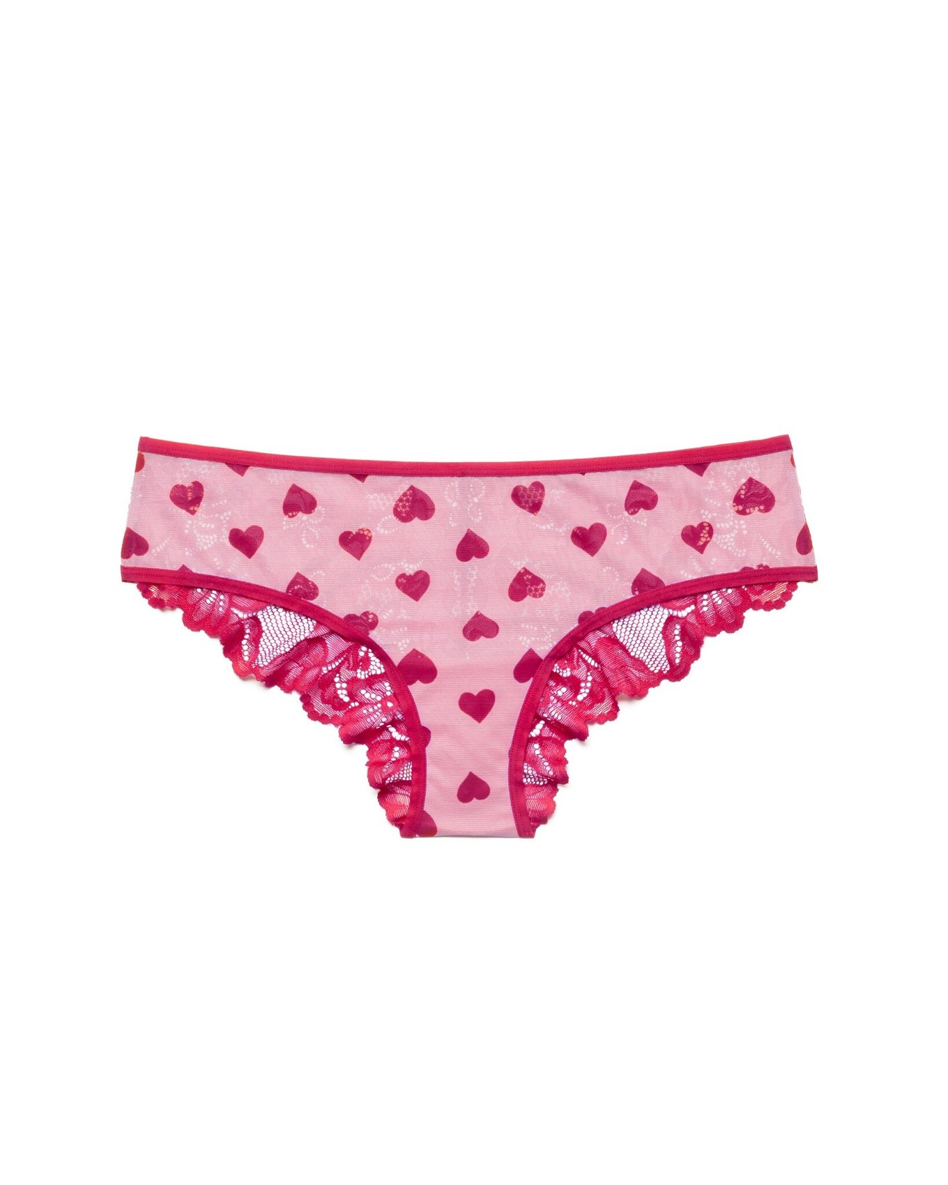 Helene Cheeky Heart Pink 2 Cheeky | Adore Me