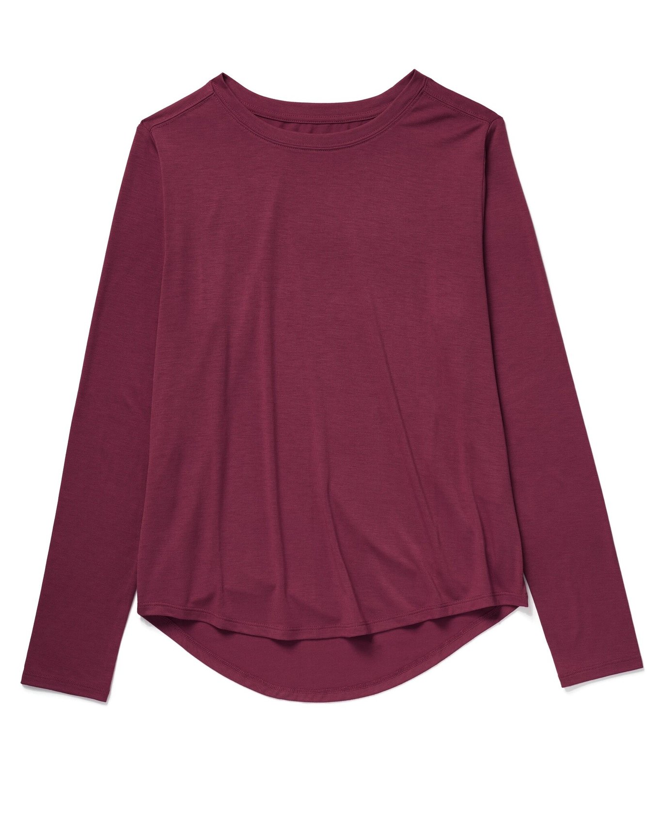 Molly Longsleeve Dark Red Long Sleeve T Shirt | Adore Me