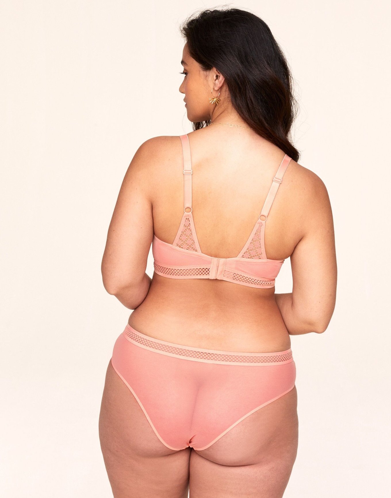 Tatum Medium Pink Plus Unlined Full Coverage, 38DDD-42C | Adore Me
