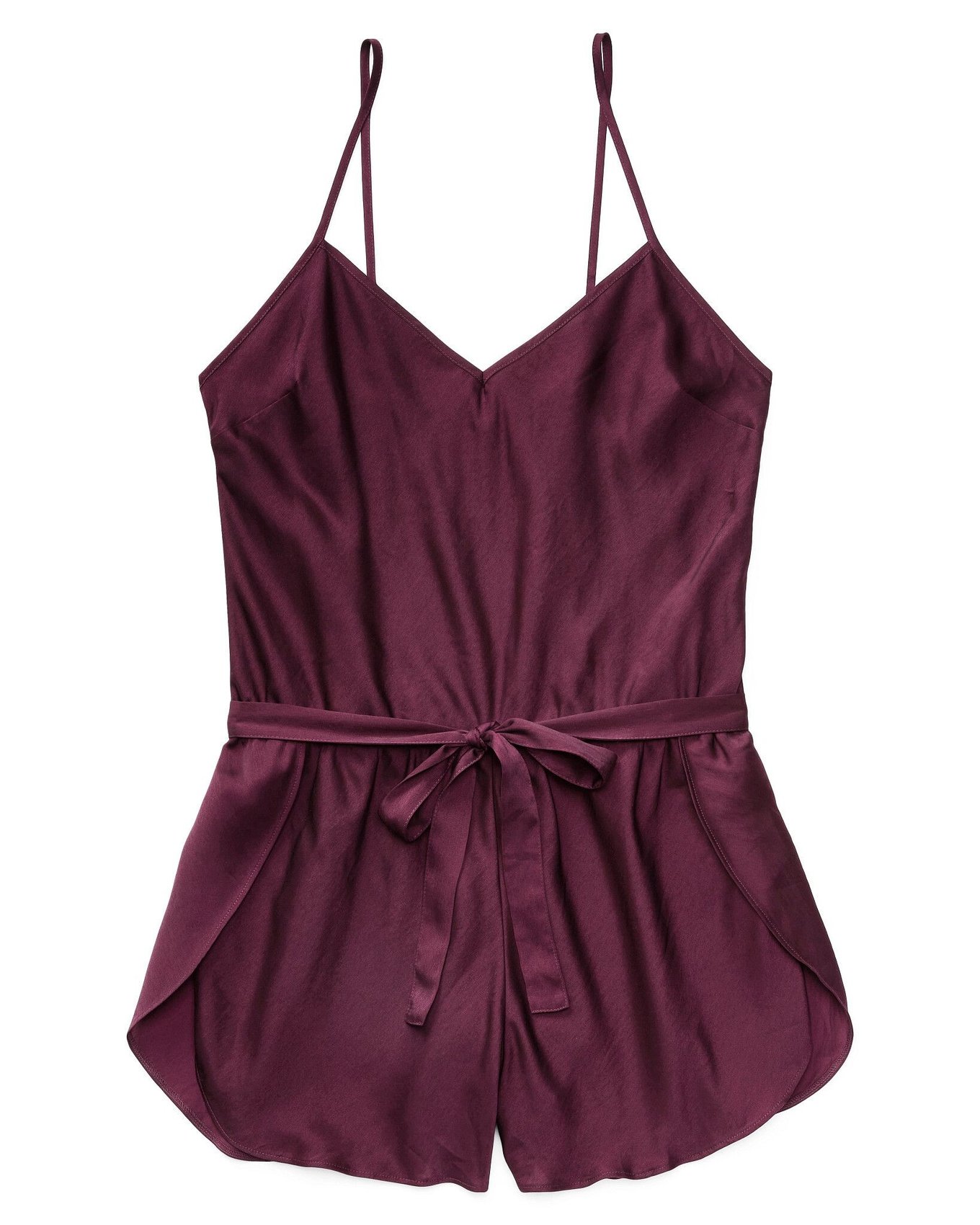 Kami Dark Purple Romper | Adore Me