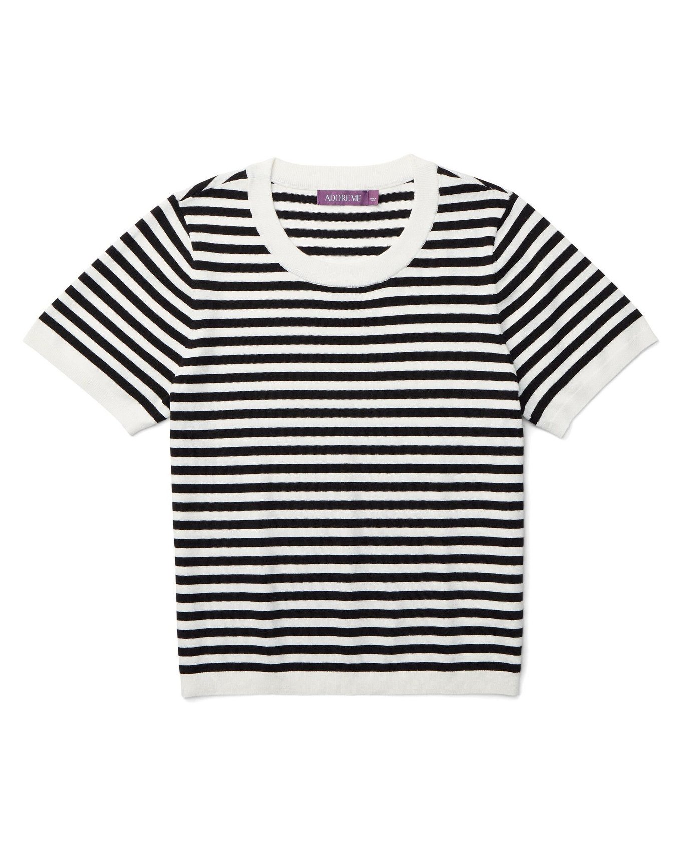 Princeton Sweater Stripe White, XS-4X | Adore Me