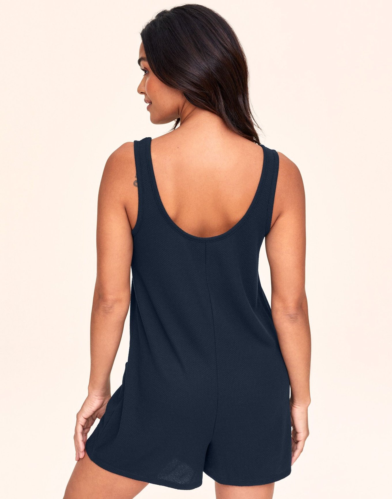 Alisa Dark Blue Romper, XS-L | Adore Me