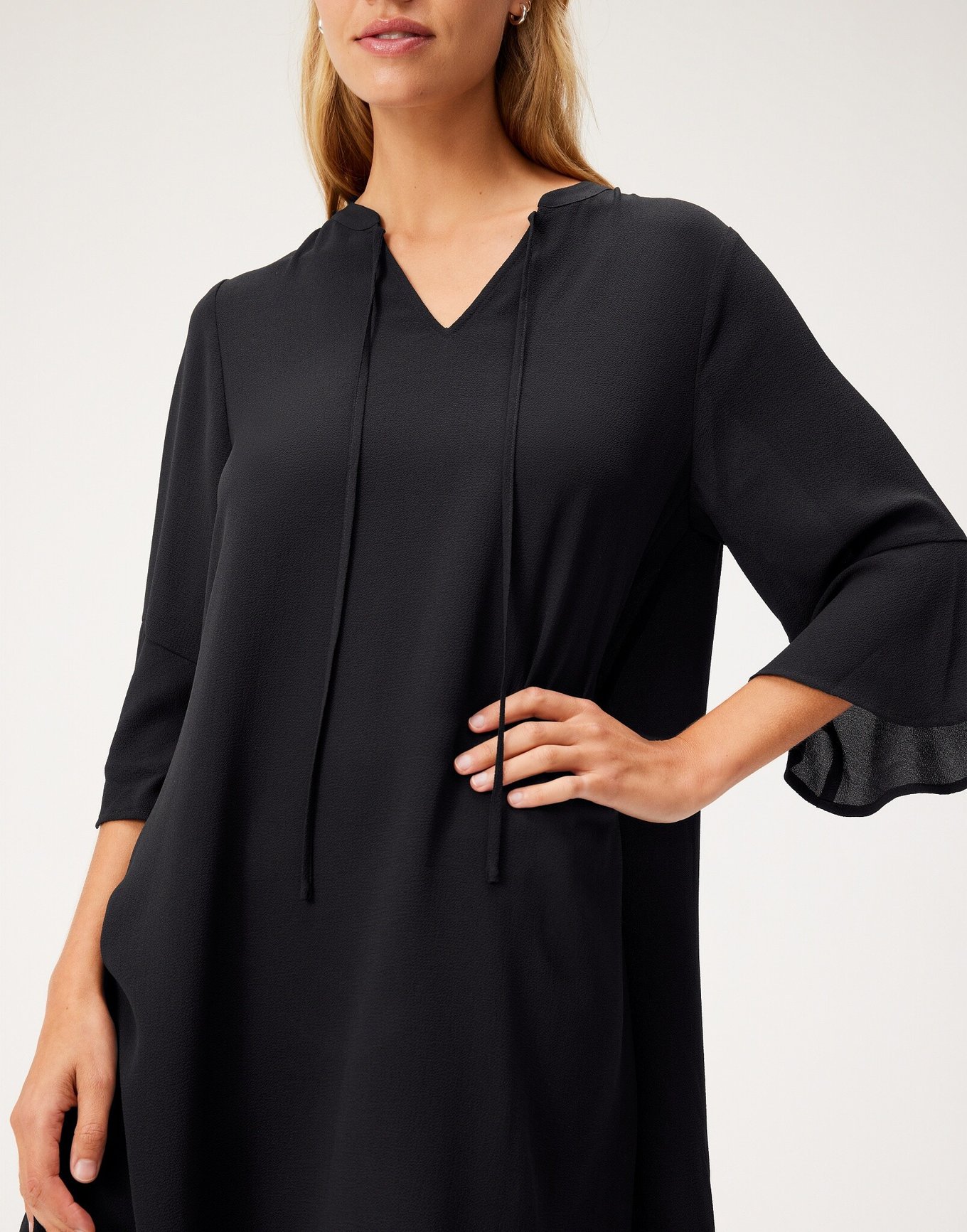 Cindy Dress Black Mini dress, L | Adore Me