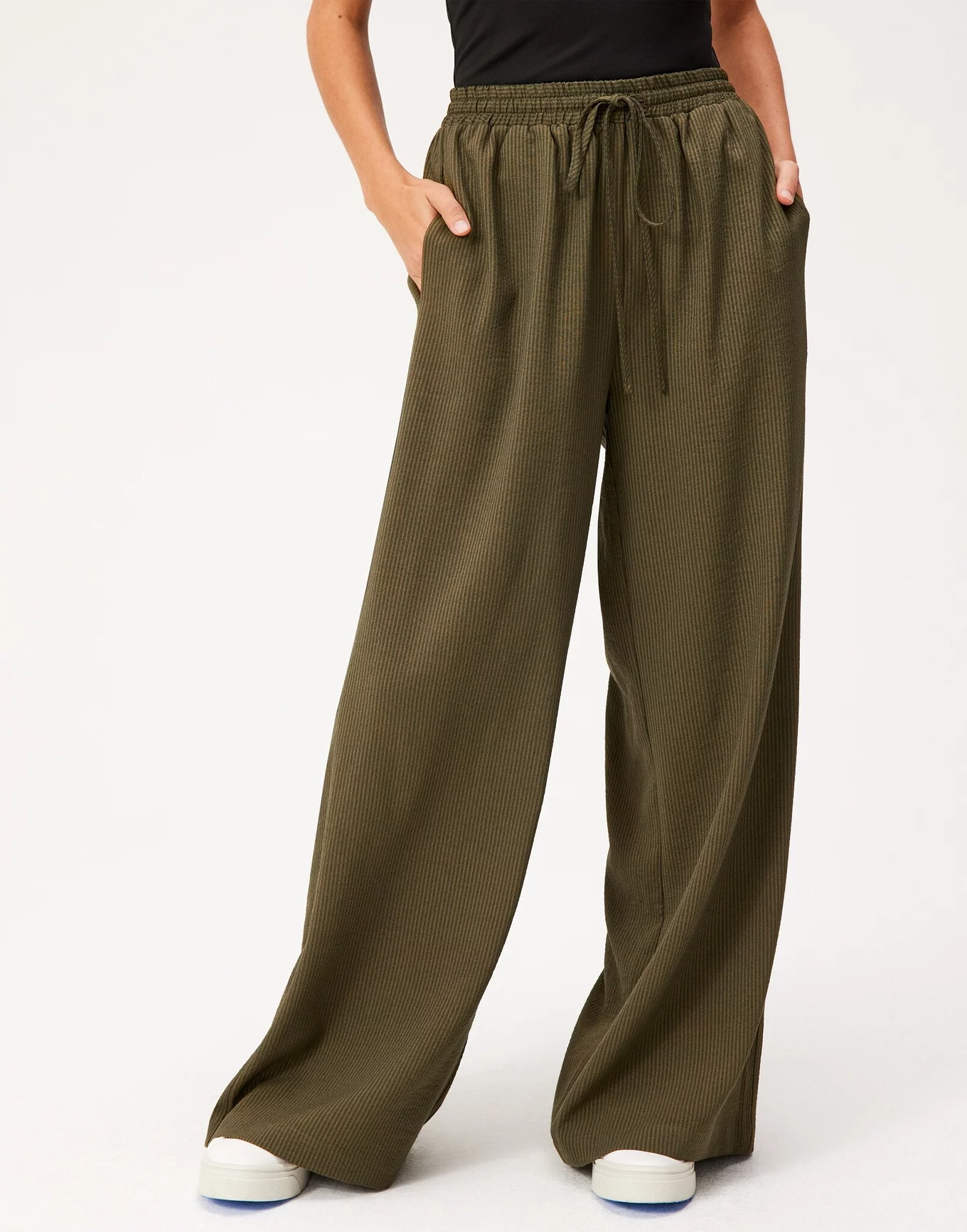 Olive Green Capris