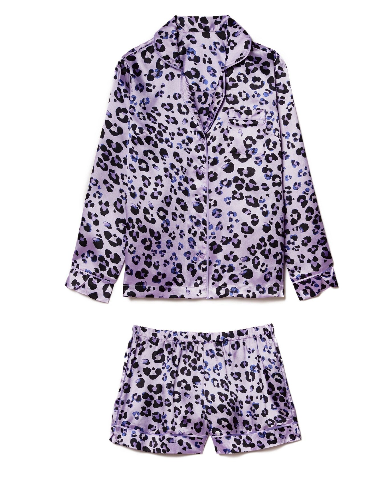 Sam Animal Purple PJ Set | Adore Me