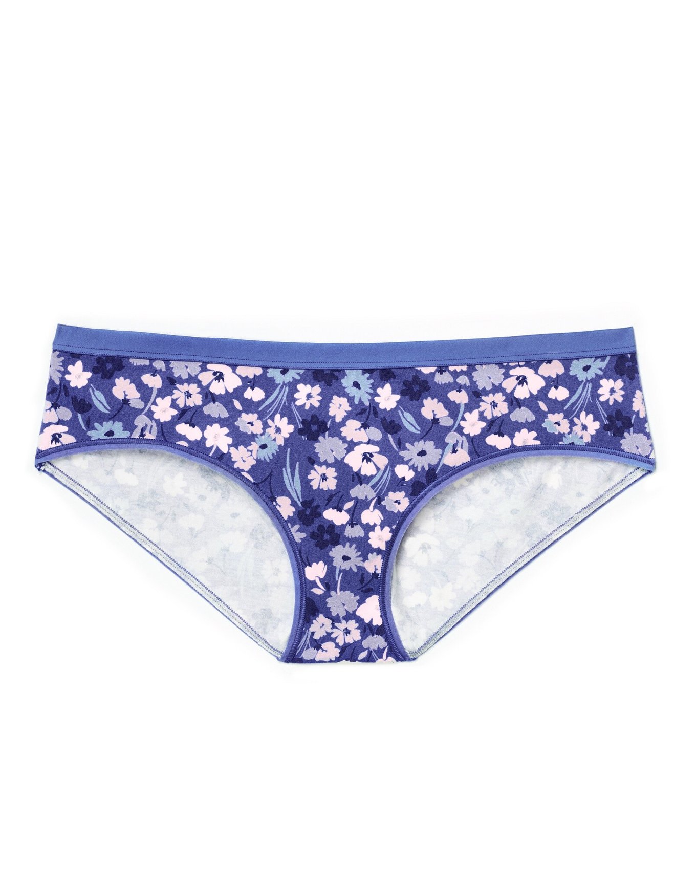 Brooklyn Floral Purple Hipster Panty, XS-4X | Adore Me