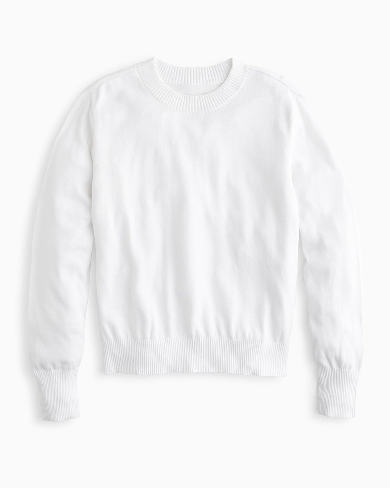 Organic Knit Pullover White 100% Organic Cotton | Adore Me