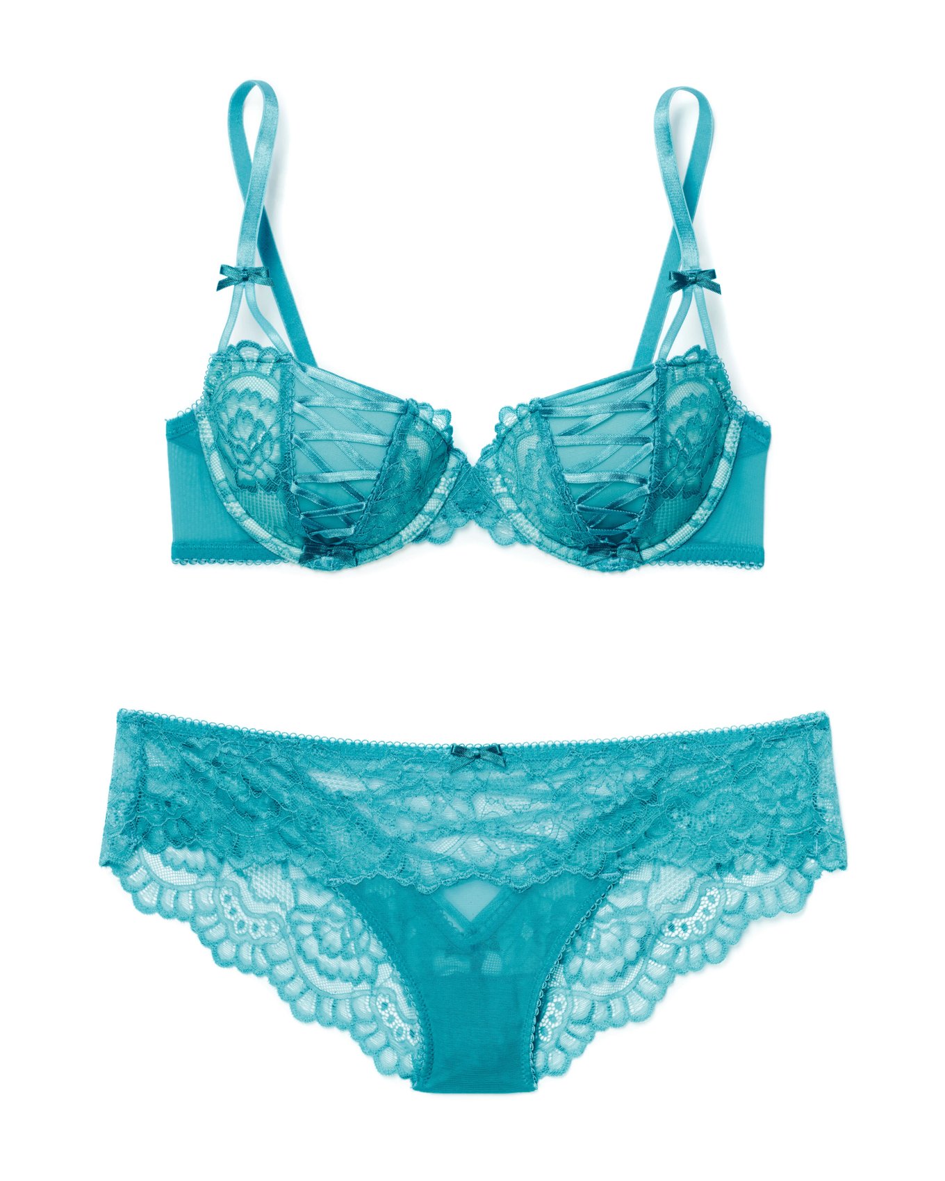 Enny Medium Blue Plus Contour Balconette, 38DDD-42DD | Adore Me