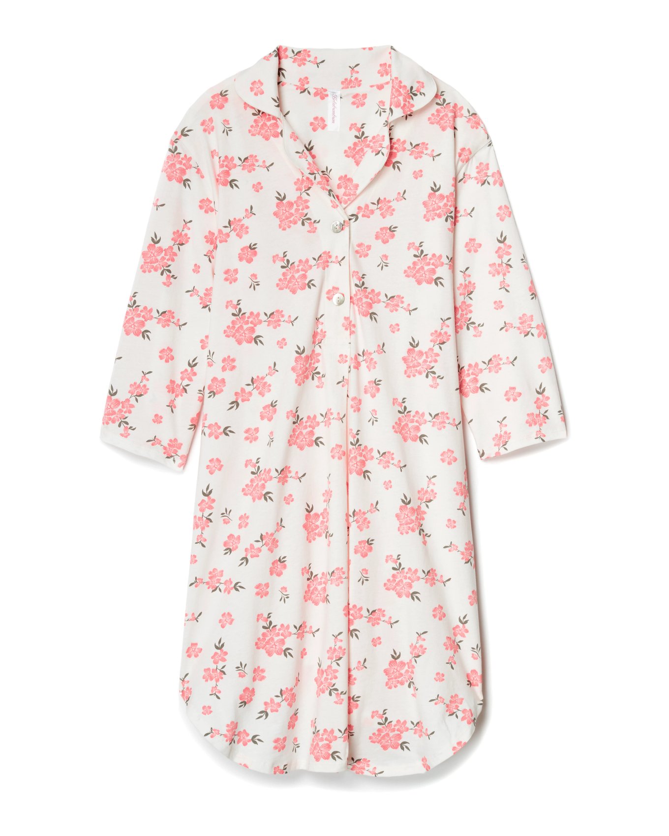 Blossom Floral White Sleepshirt, S-4X | Adore Me