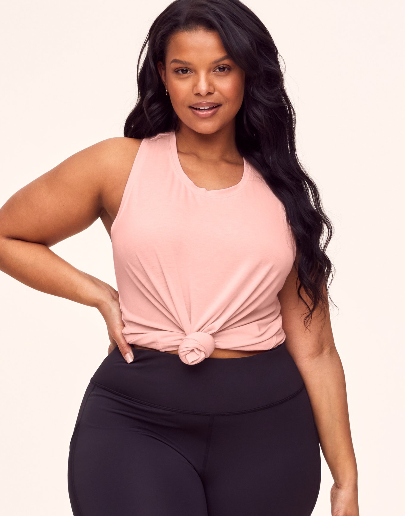 Sally Light Pink Modal Top, XS-XL | Adore Me