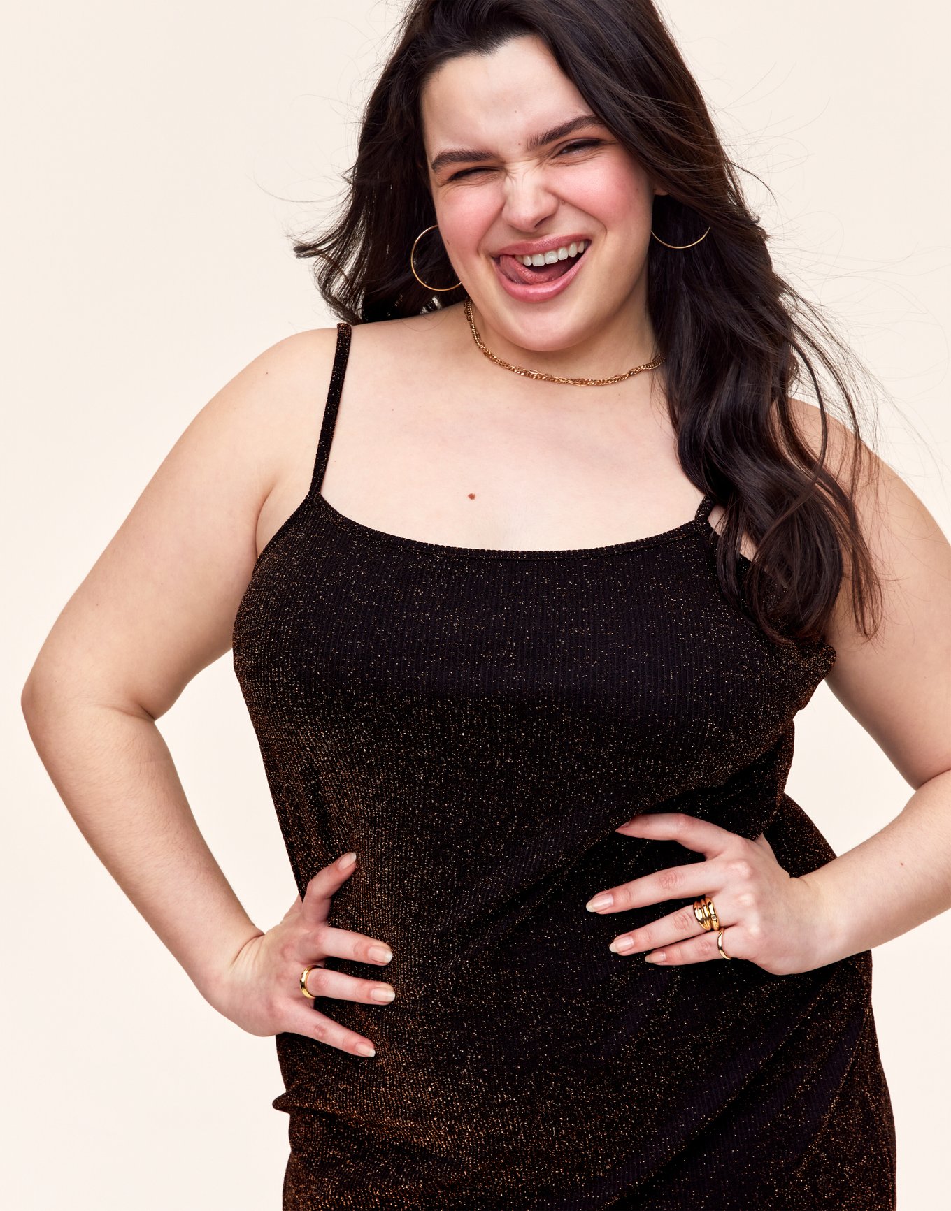 Payton Dress Black Mini dress, M-L | Adore Me