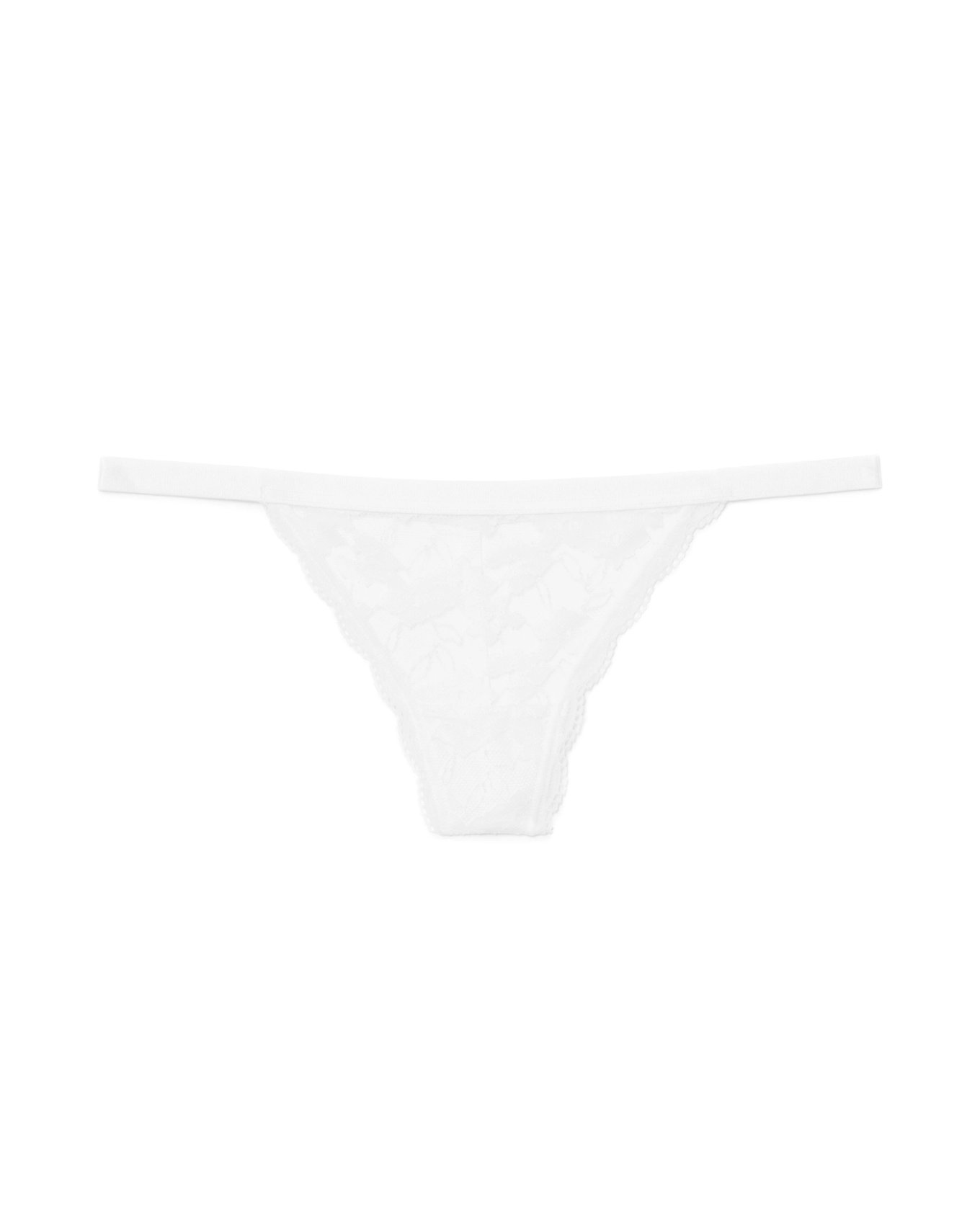 Blaire G-String White Plus G String | Adore Me
