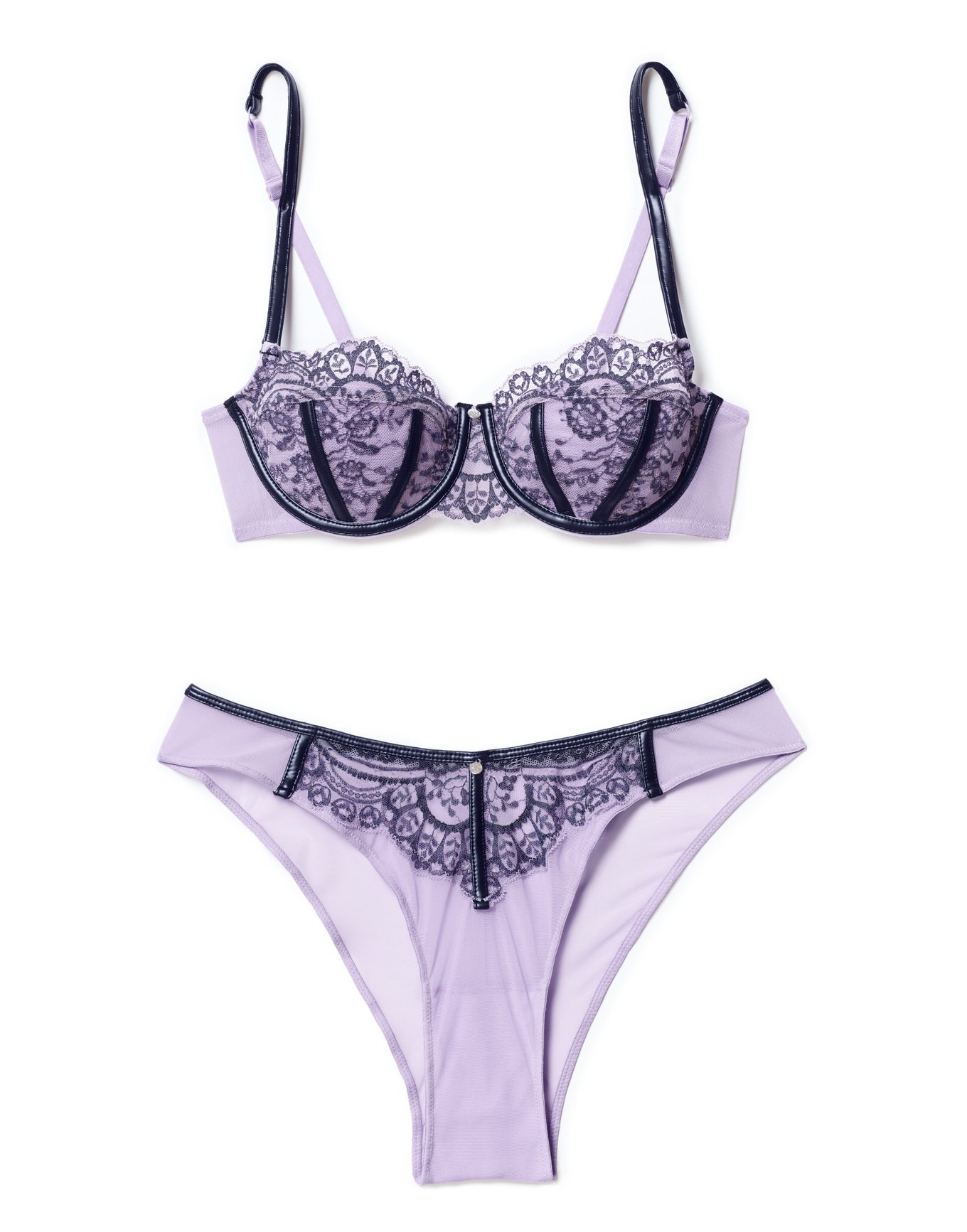Paloma Medium Purple Plus Contour Balconette 38dd 46ddd Adore Me
