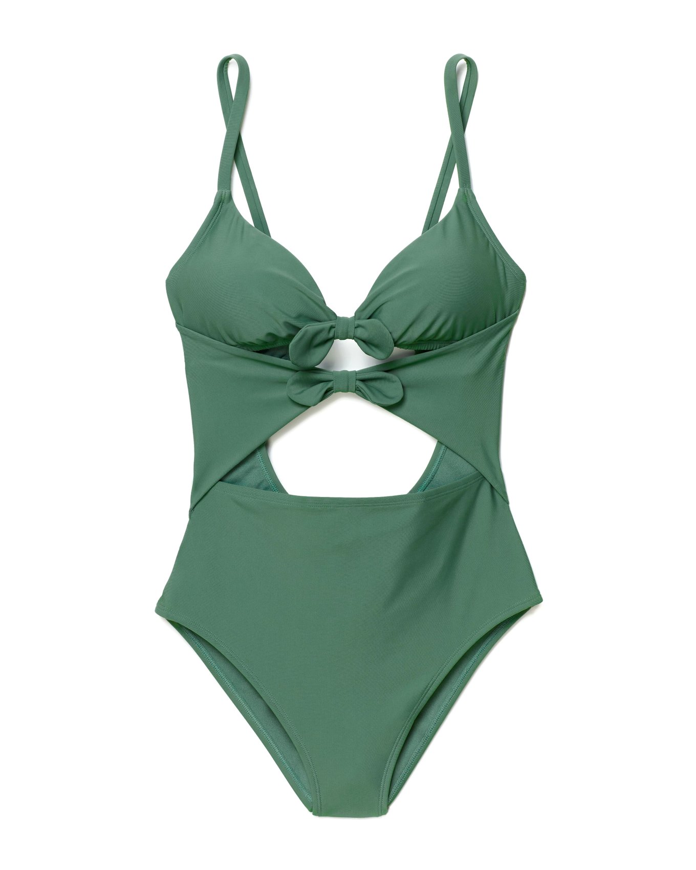 Morgan Dark Green One Piece, XS-XL | Adore Me