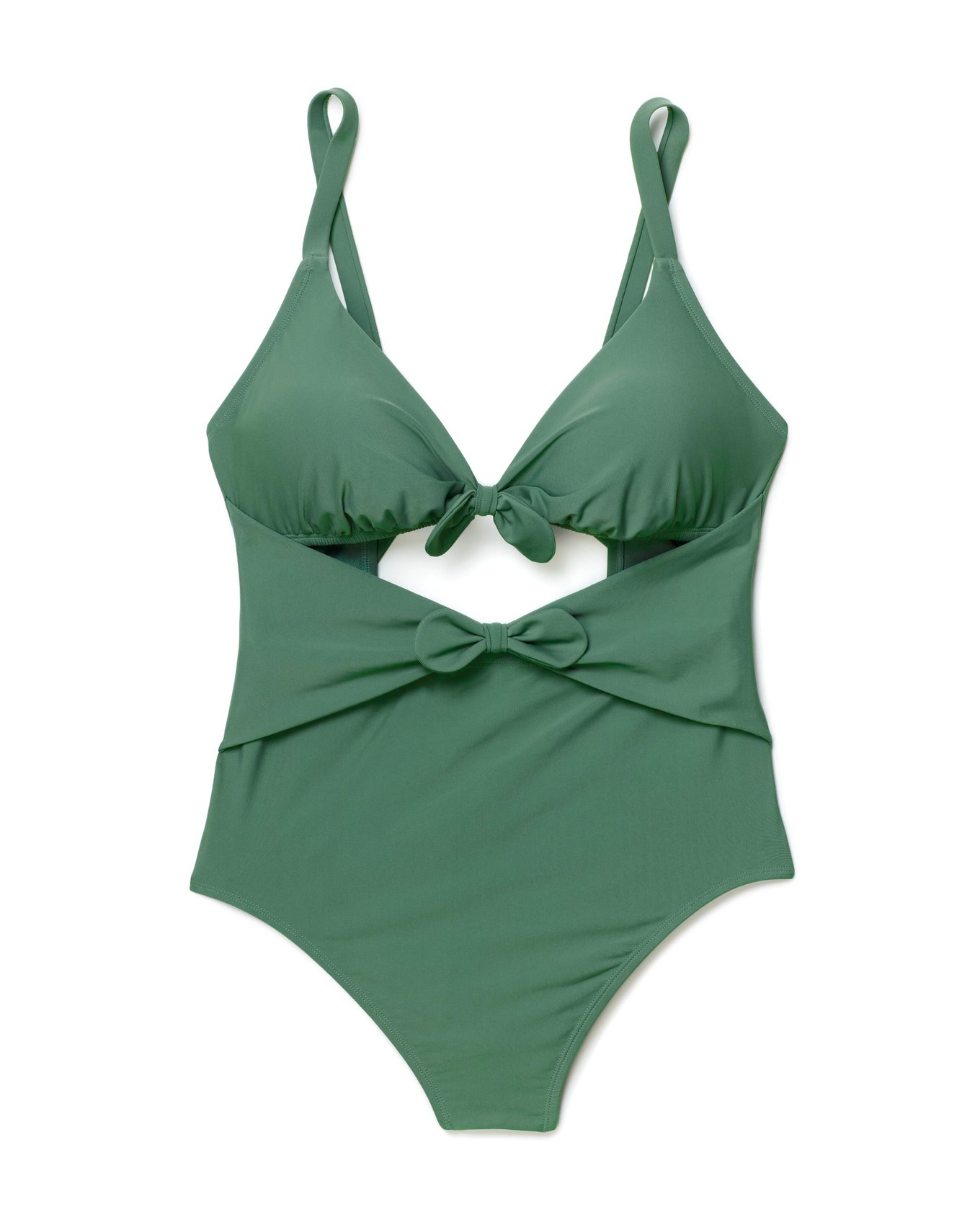 Morgan Dark Green Plus One Piece | Adore Me