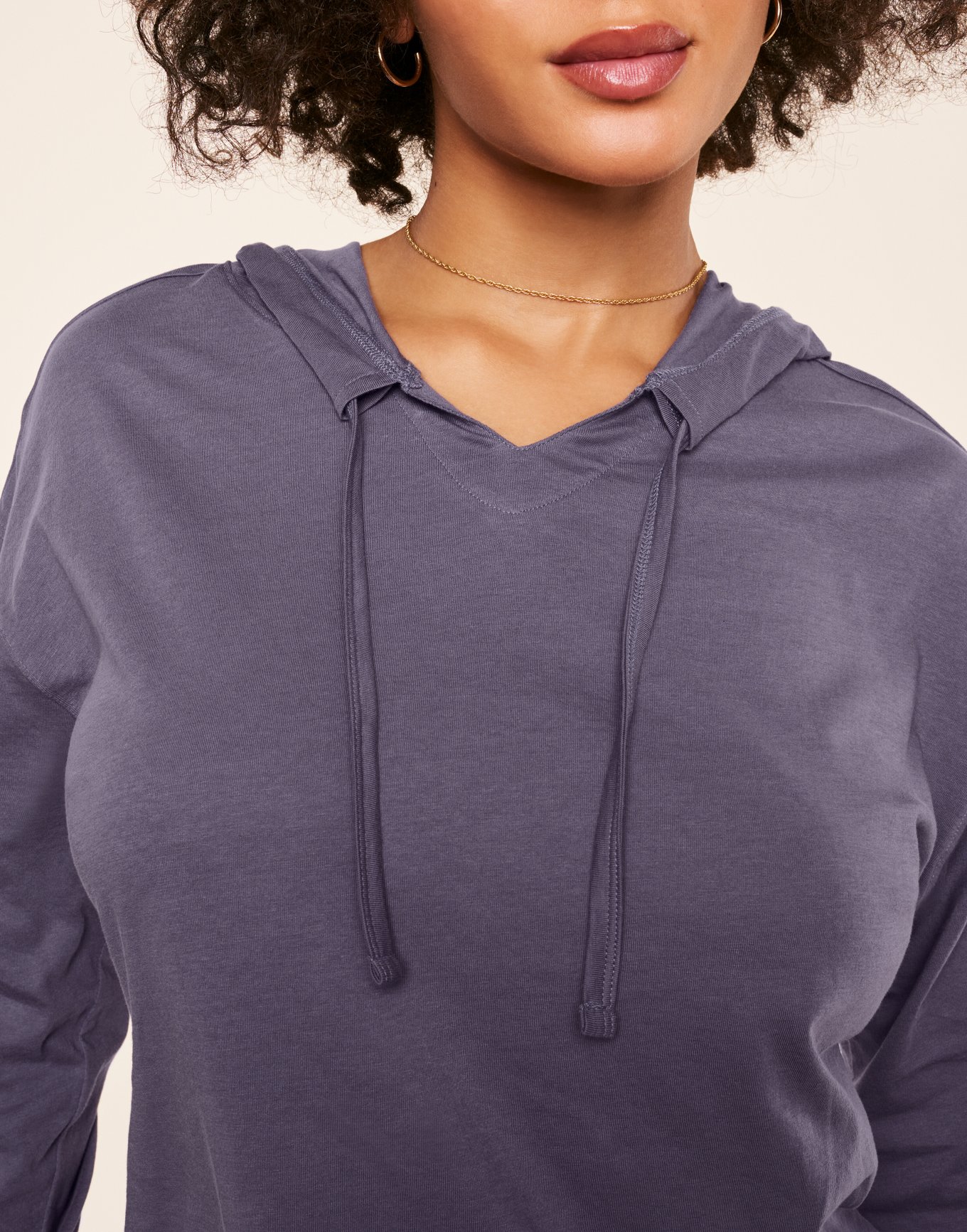 Pennelope Dark Purple 2 Hoodie | Adore Me