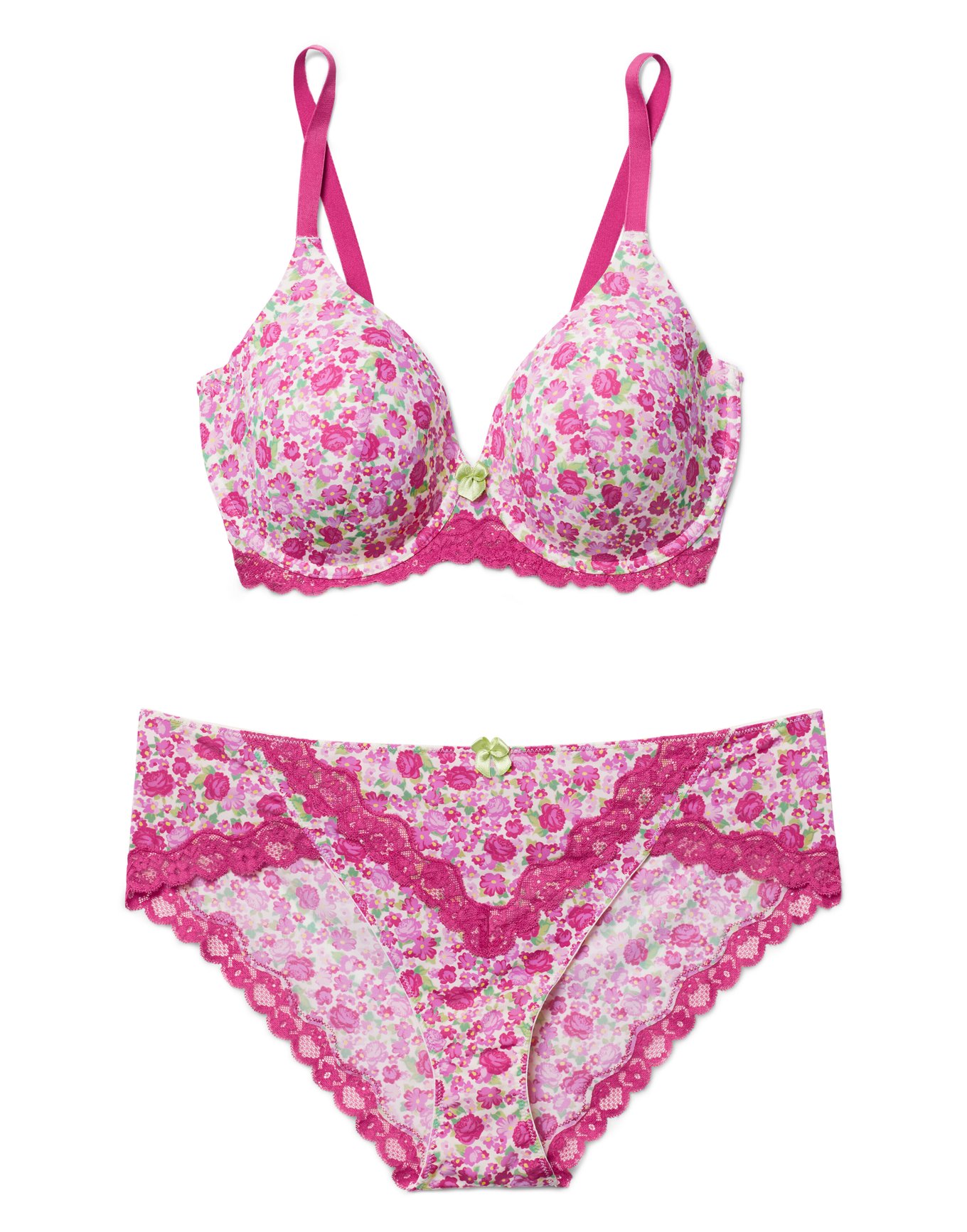 Nare Floral Pink 4 Contour Full Coverage, 38DDD-42G | Adore Me