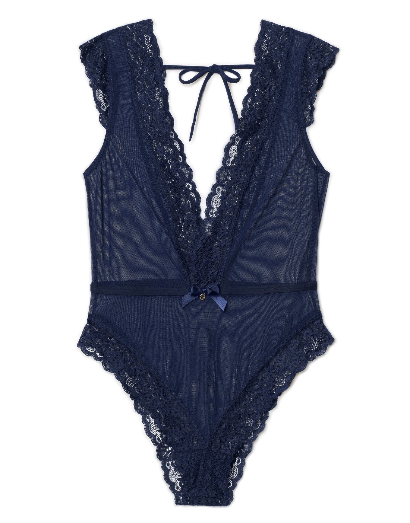 Amanda Dark Blue Bodysuit | Adore Me