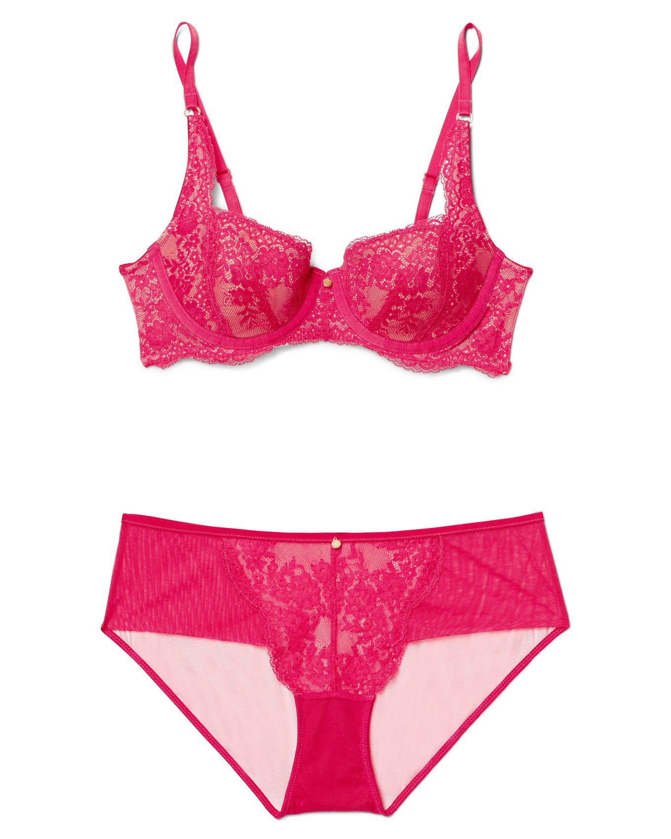 Bonnie Dark Pink Contour Balconette, 32A-36A | Adore Me