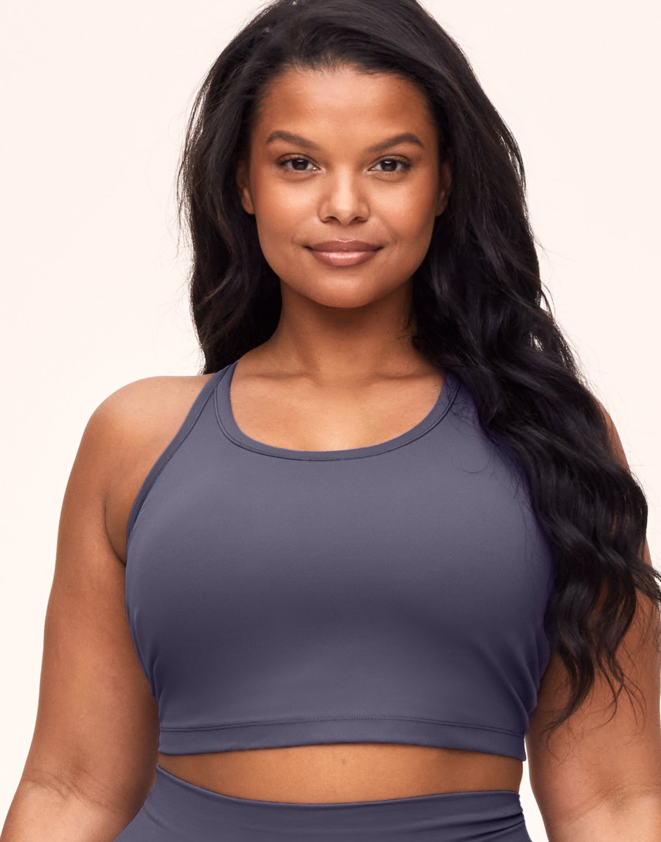 Elite Eryn Bra Dark Gray Shelf Bra, XS-XL | Adore Me