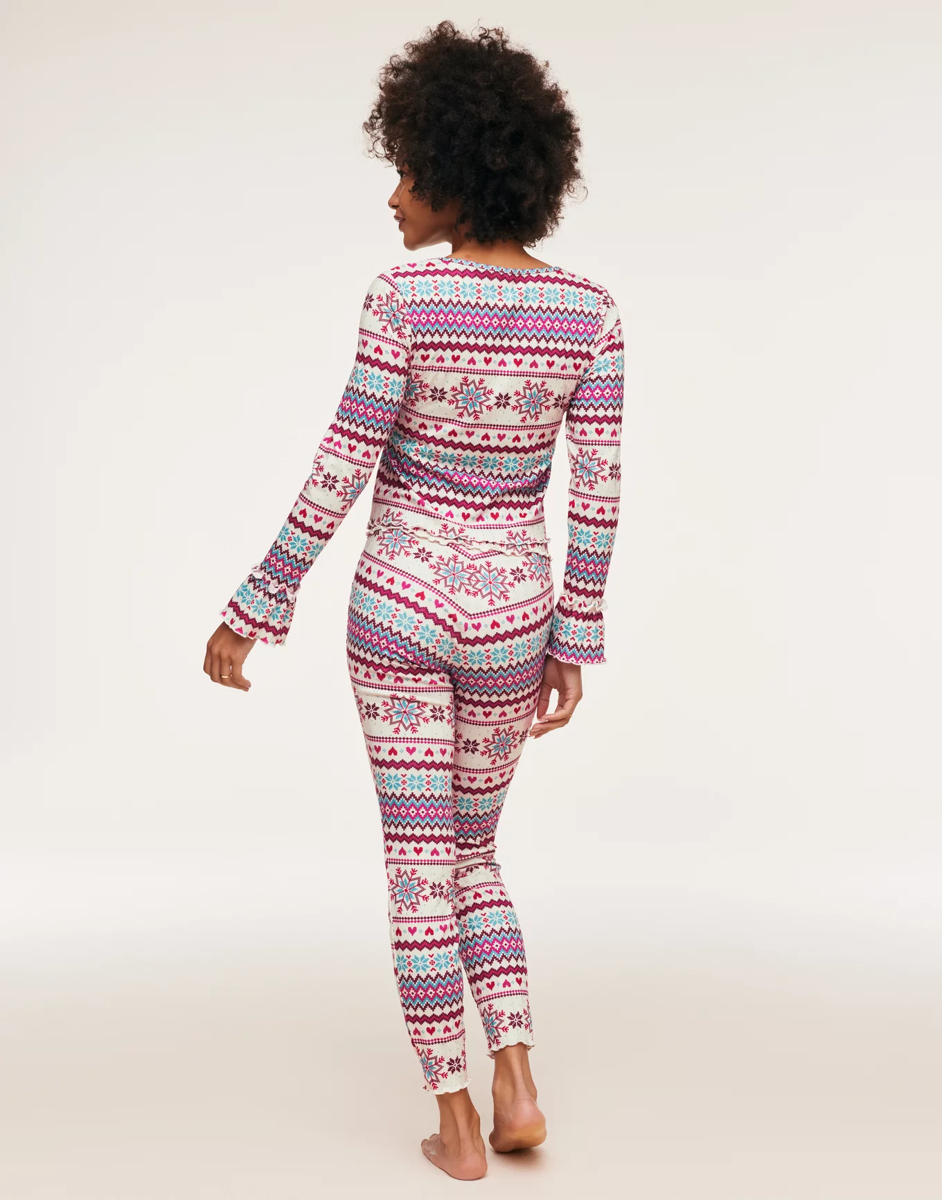 Audra Novelty White PJ Set, XS-4X | Adore Me